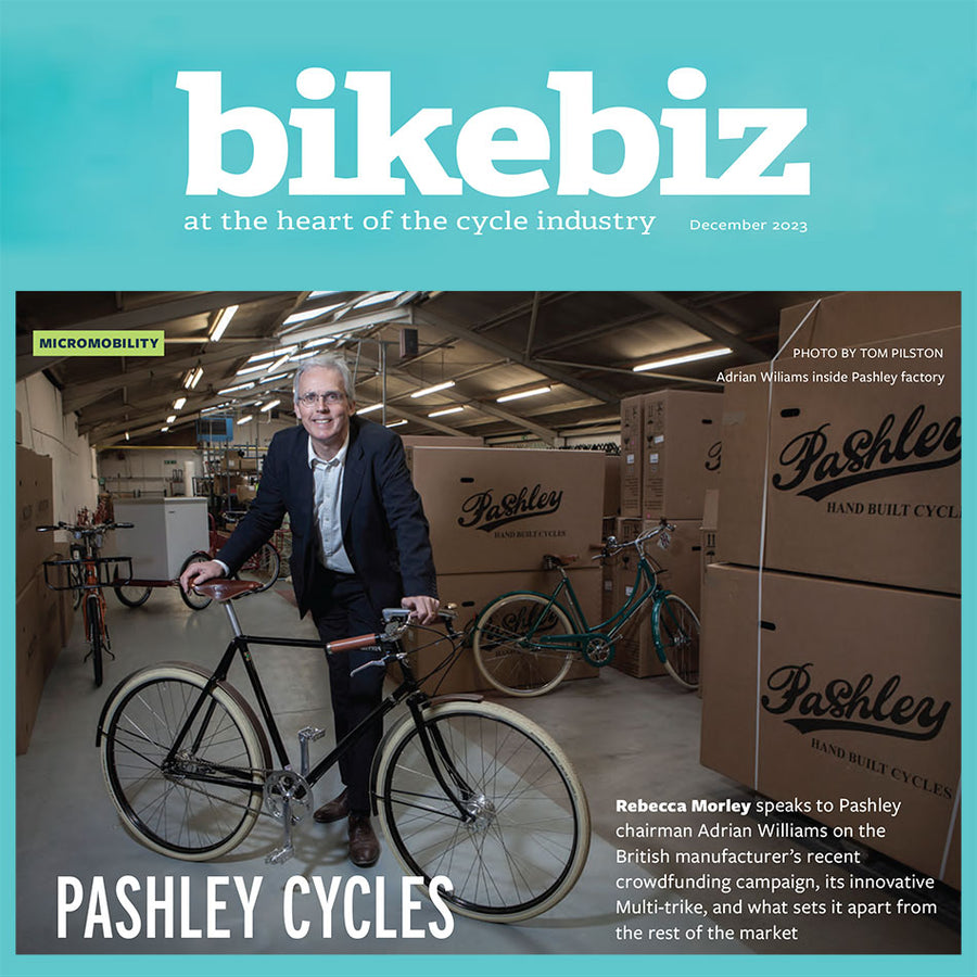 Pashley features in Bike Biz!