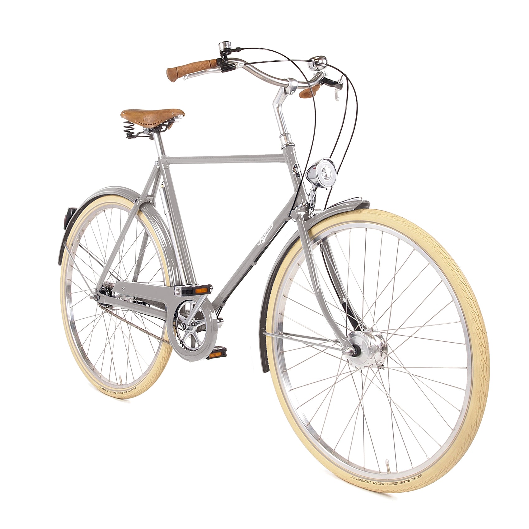 Briton | Gents Traditional Bike, with leather saddle | Pashley