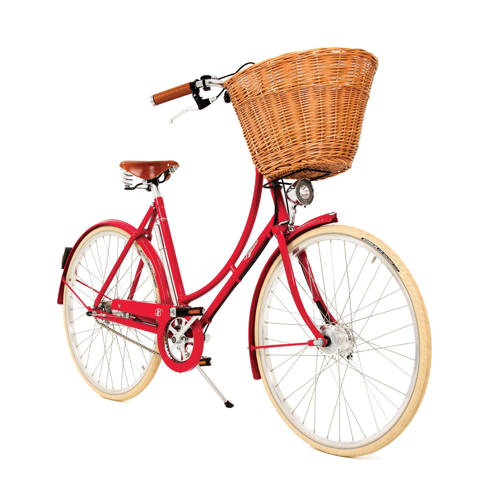 Britannia | Ladies Traditional Bike, with Wicker Basket | Pashley